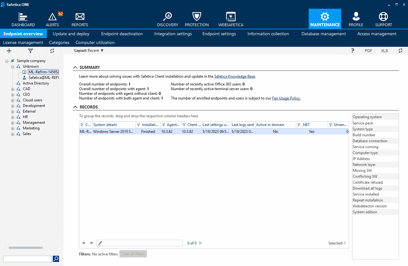 How to redirect Safetica Clients to a different server address