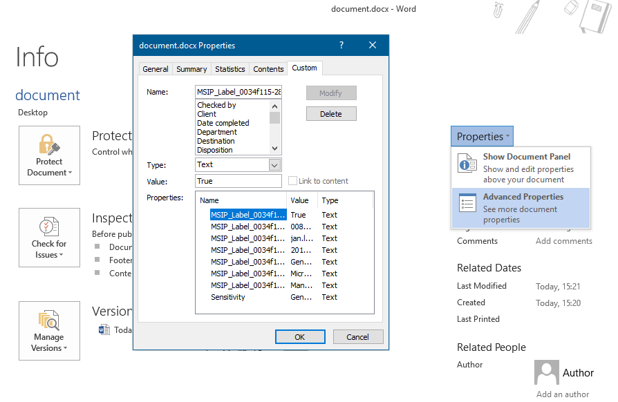 How to create a data category based on existing classification