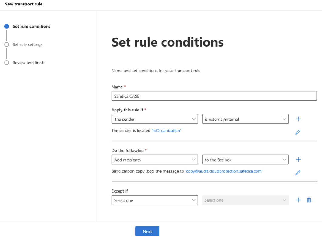 Exchange protection: How to activate and deactivate it