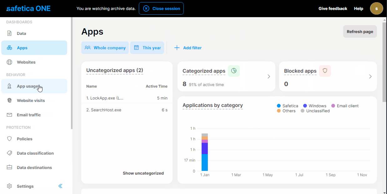 💻On-premises Safetica: How to create and manage database archives in ...
