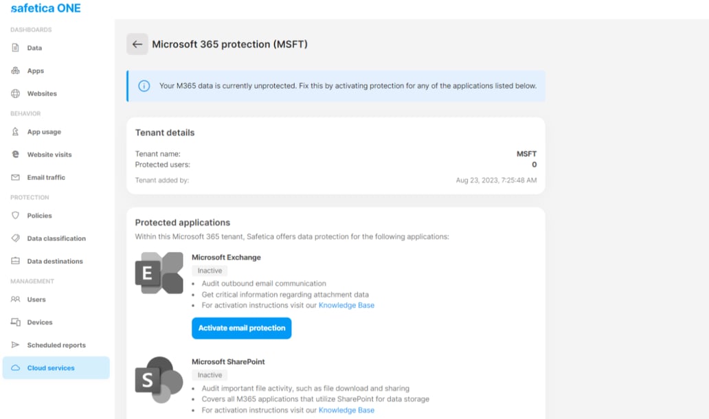 M365 email protection: Introduction and activation