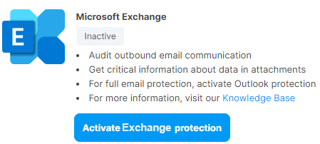 Exchange protection: How to activate and deactivate it