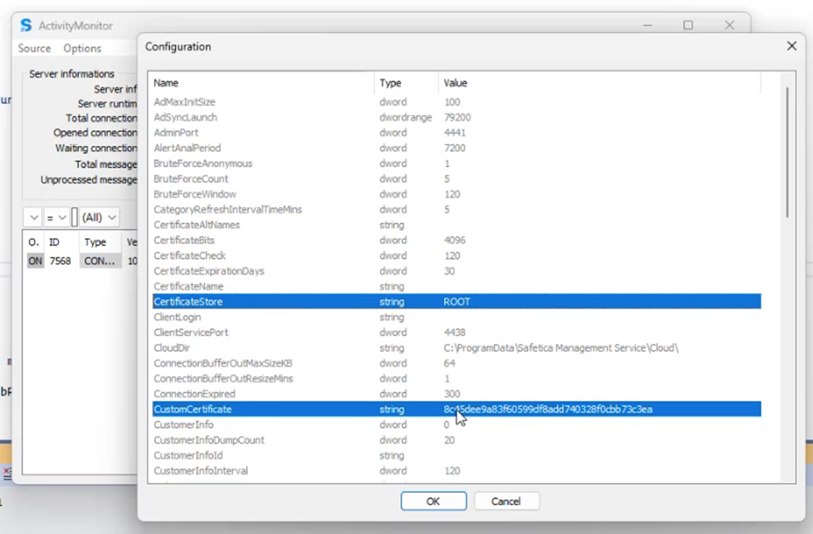 How to import a trusted certificate for secure communication to ...