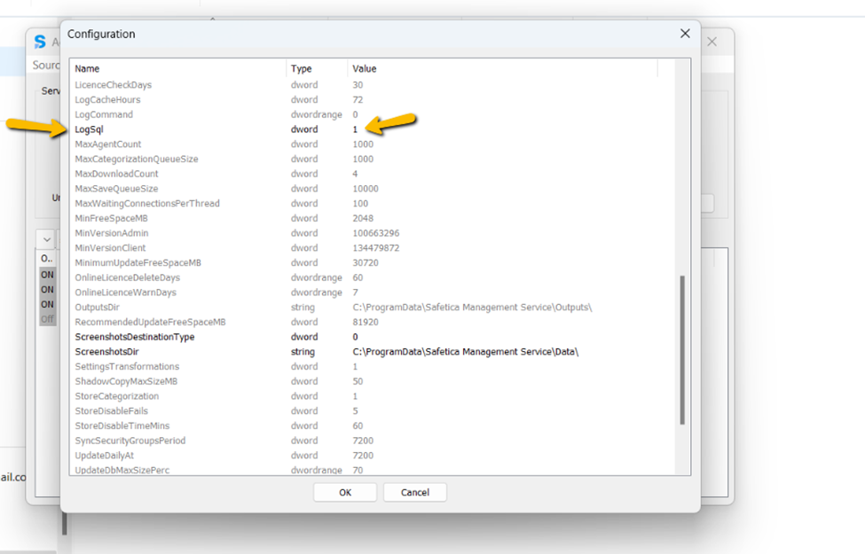 How to set up SQL query tracing