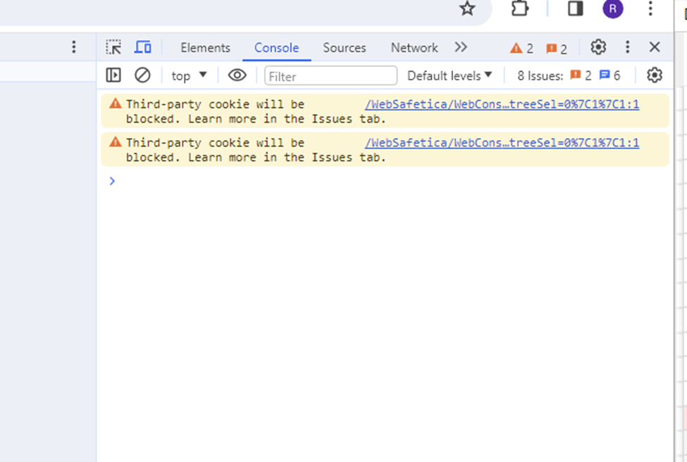 Safetica console issues