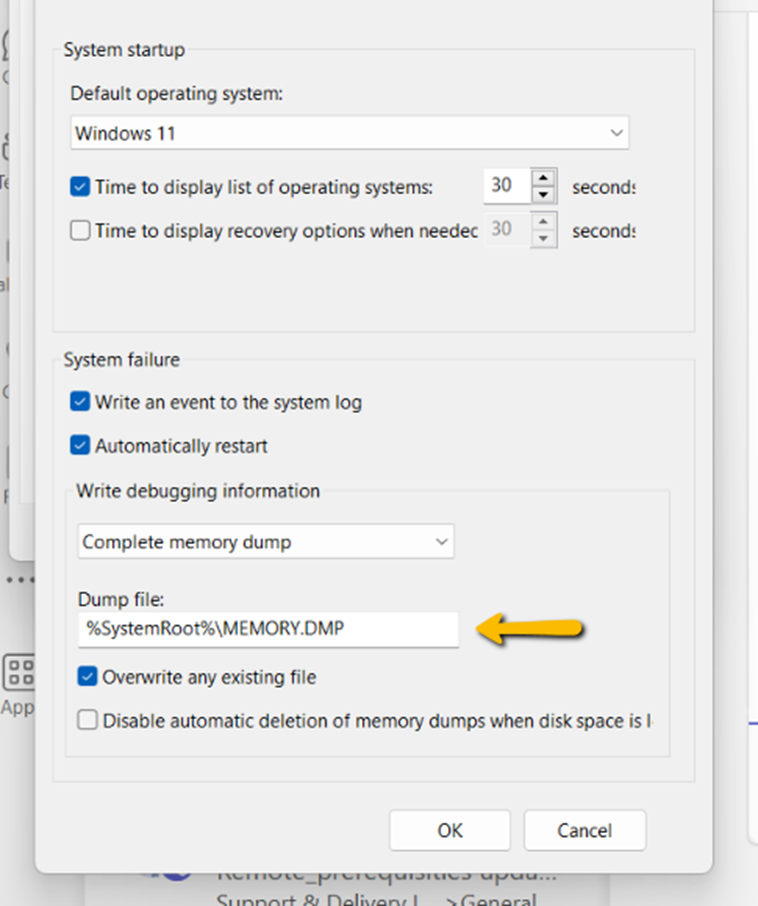 Application or Operation System crashes