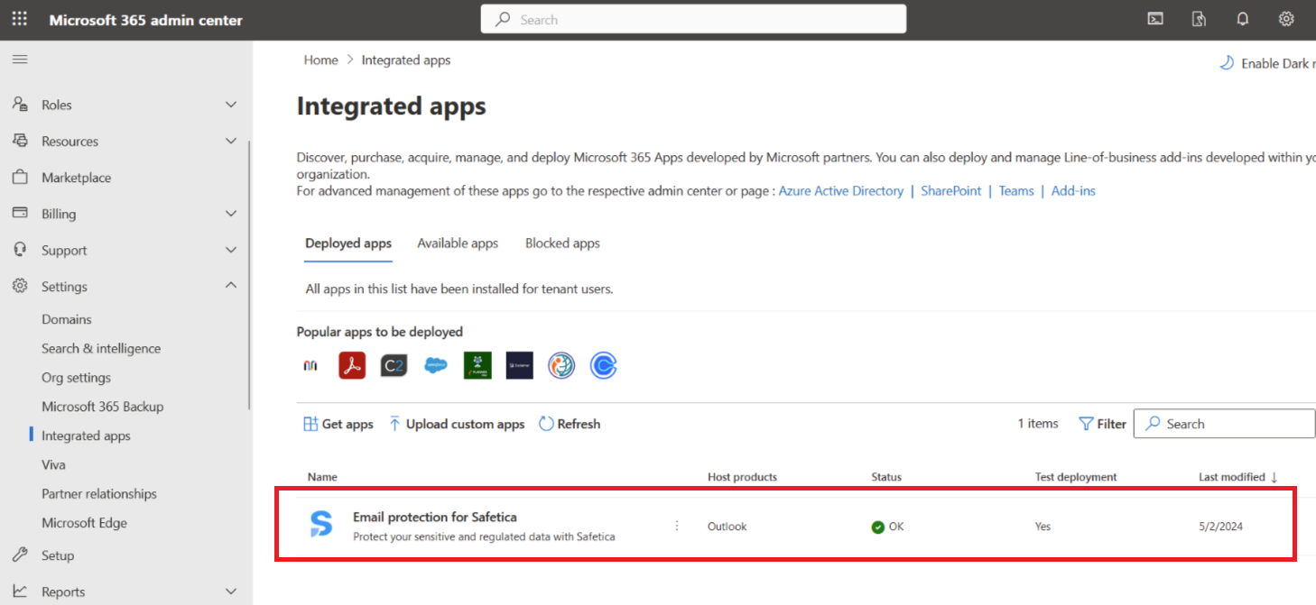 Outlook protection: How to activate and deactivate it
