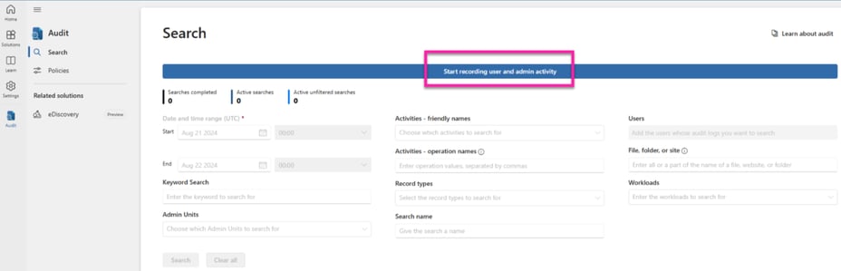 SharePoint protection: How to activate and deactivate it
