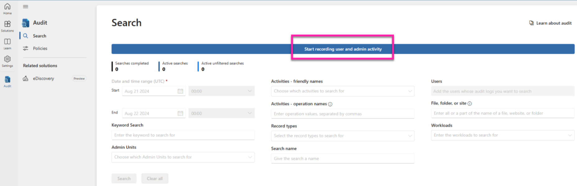 SharePoint protection: How to activate and deactivate it