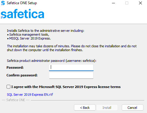 Safetica installation guide