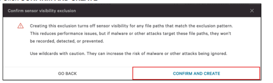 How to set up exceptions for Safetica in CrowdStrike